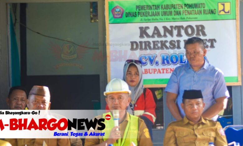CV. ROLITA Dipercaya Pemda Pohuwato untuk Bangun Jalan Strategis di ...